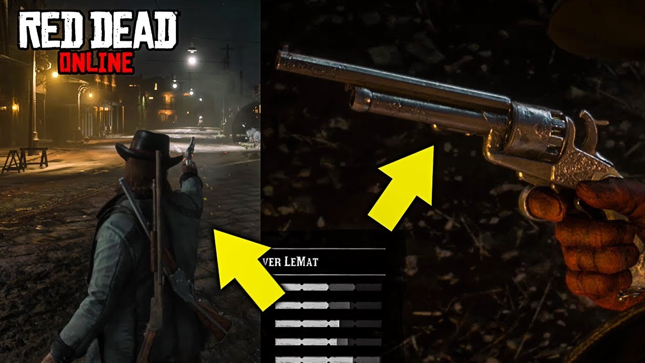 El NUEVO REVOLVER LE MAT de Red Dead Online tiene una CARACTERÍSTICA ...