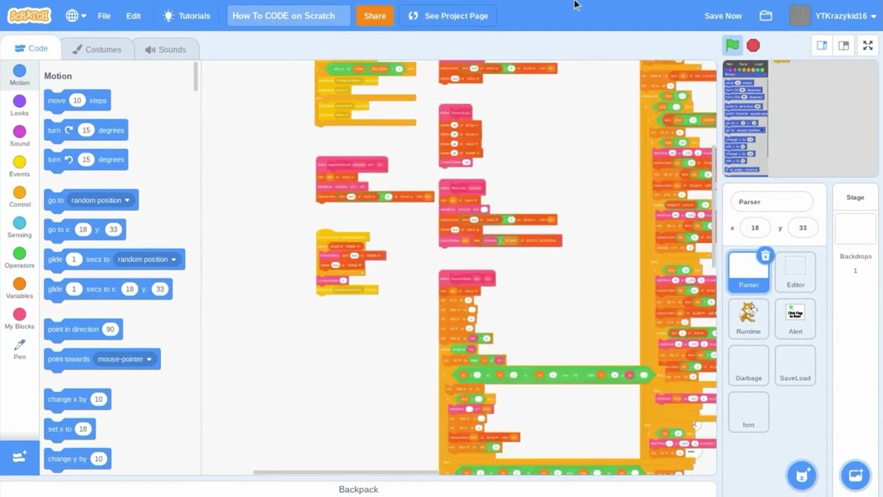 How To Code On Scratch YouTube How To Code On Scratch YouTube