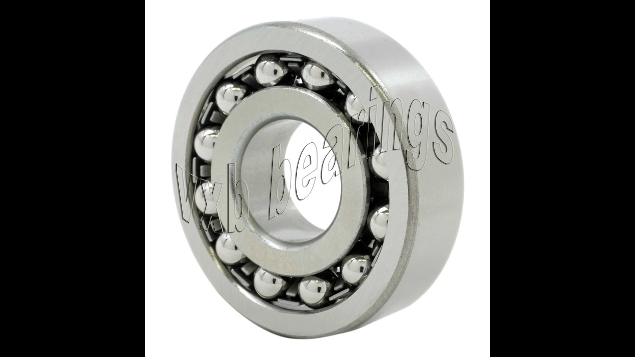 2304 Self Aligning Bearing 20x52x21 Ball Bearing - YouTube