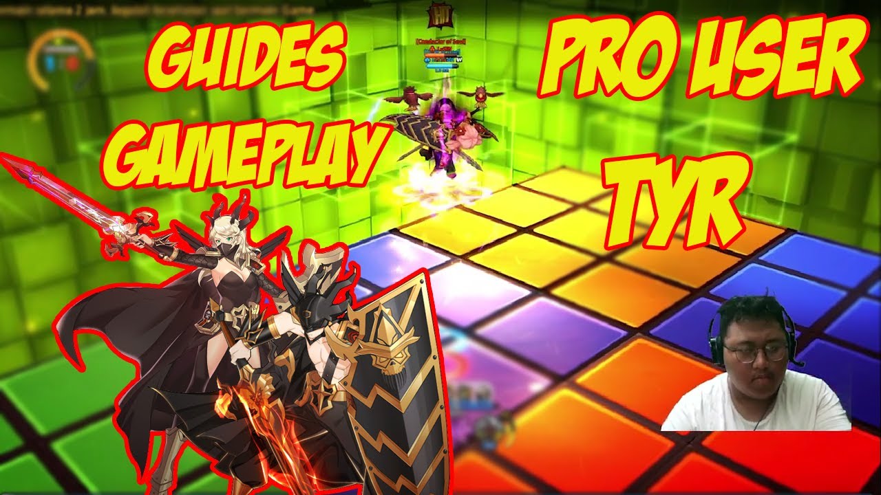 Belajar Tyr Dari Sang Pro User Tyr Lost Saga Origin | Tyr Gameplay ...