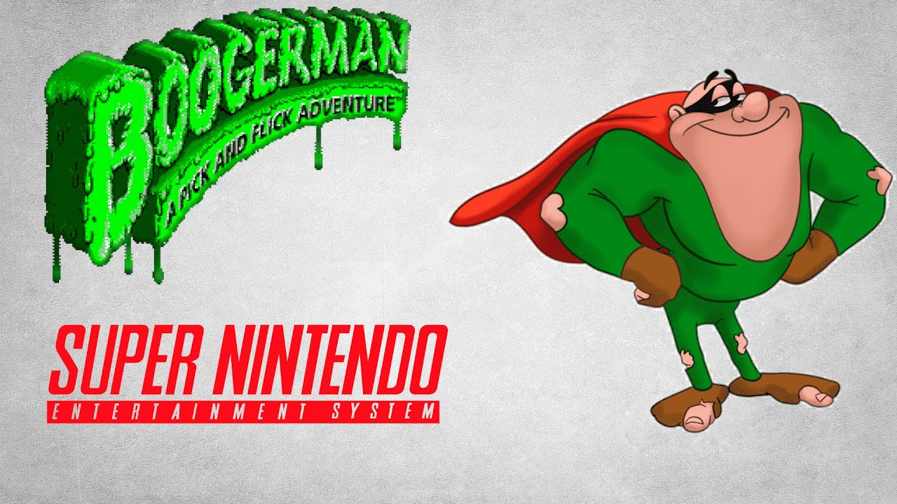 Впервые прохожу: Boogerman - A Pick and Flick Adventure (SNES) - YouTube