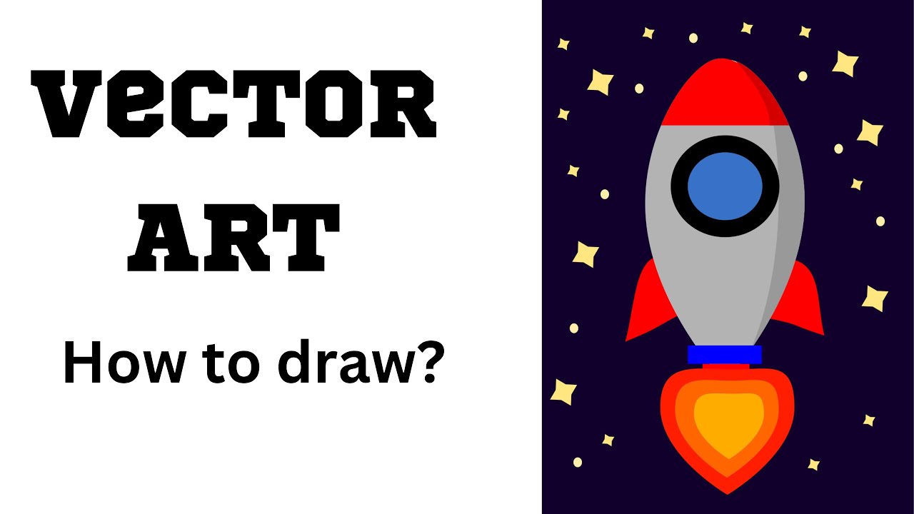 Inkscape tutorial || How to draw a rocket for beginners 2023 - YouTube