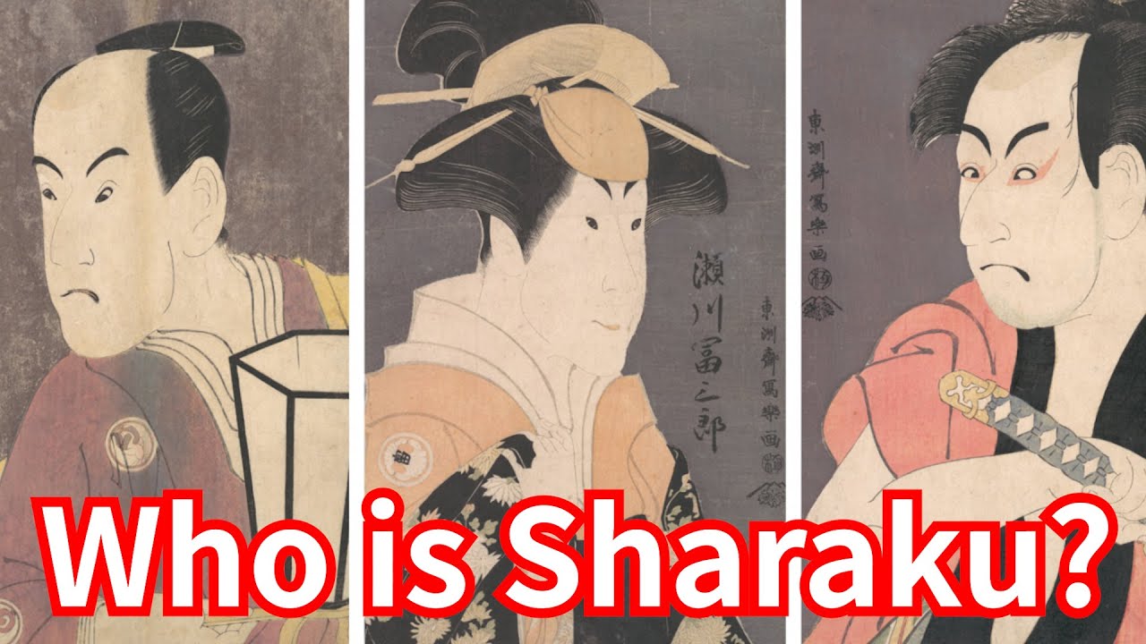 it explains who Sharaku is! - YouTube