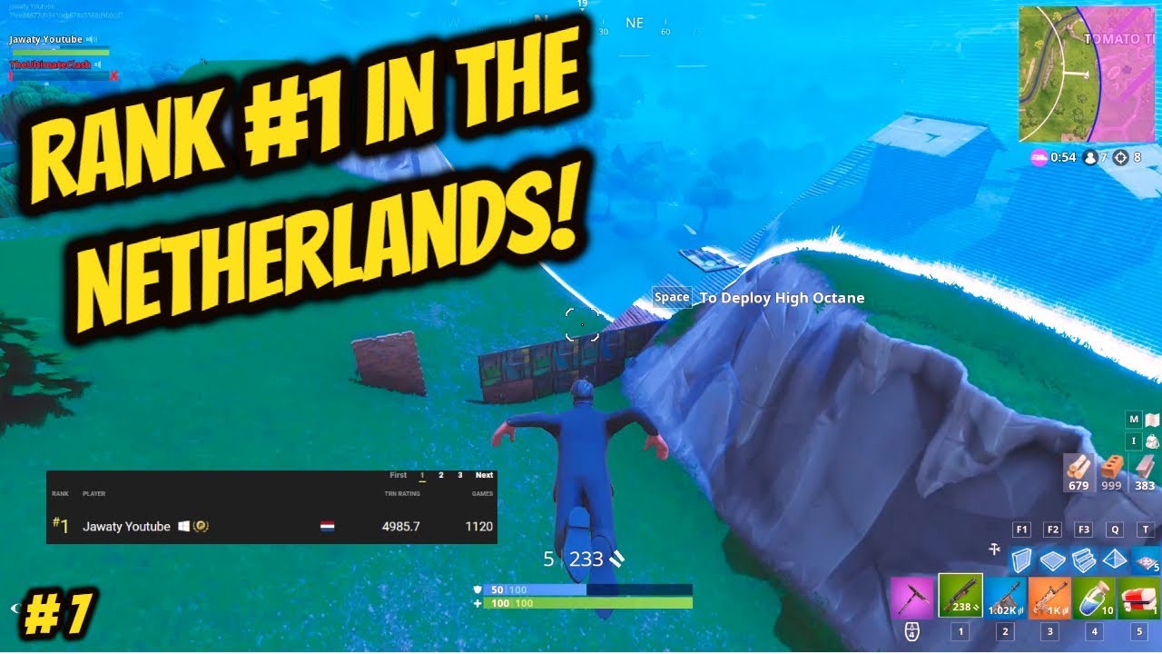 Rank #1 in The Netherlands Solo Highest TRN Rating! - Jawaty’s Best ...