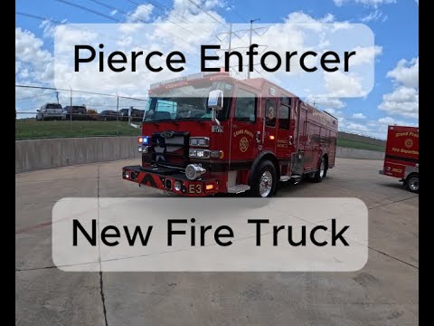Pierce Enforcer PUC New Fire Engine - YouTube