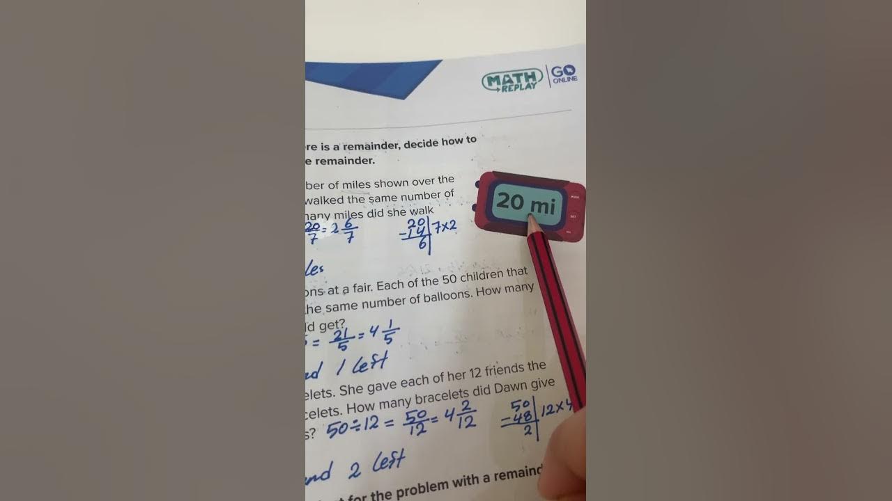 Reveal Math grade 5 lesson 11-2 Solve problems involving division - YouTube