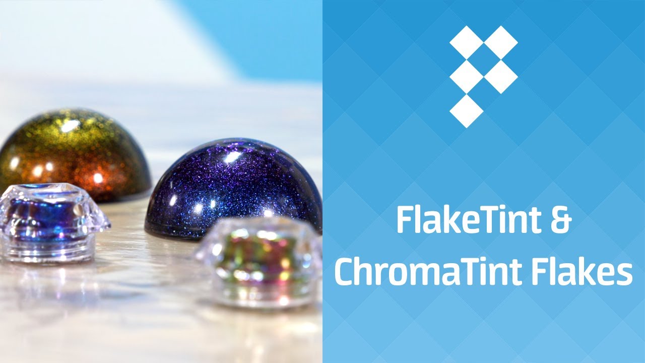 RESION Flakes | FlakeTint & ChromaTint (flakes) - YouTube
