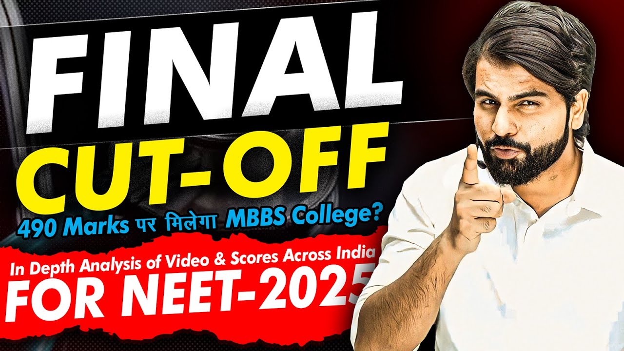 Final Cut Off for NEET 2025 || In Depth Analysis of Video & Scores ...