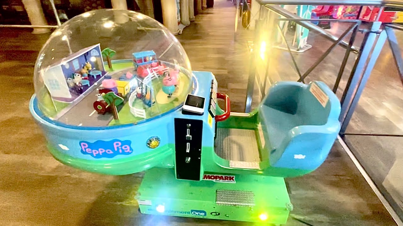 Memopark / Northern Leisure Peppa Pig Dome Coin Operated Kiddie Ride ...
