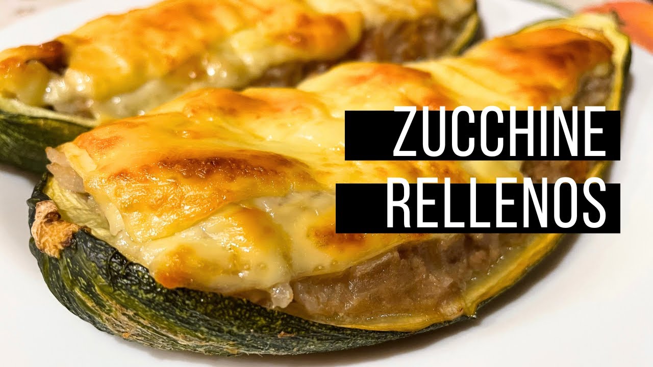 Una comida balanceada: ZAPALLO ITALIANO RELLENO | Receta paso a paso ...