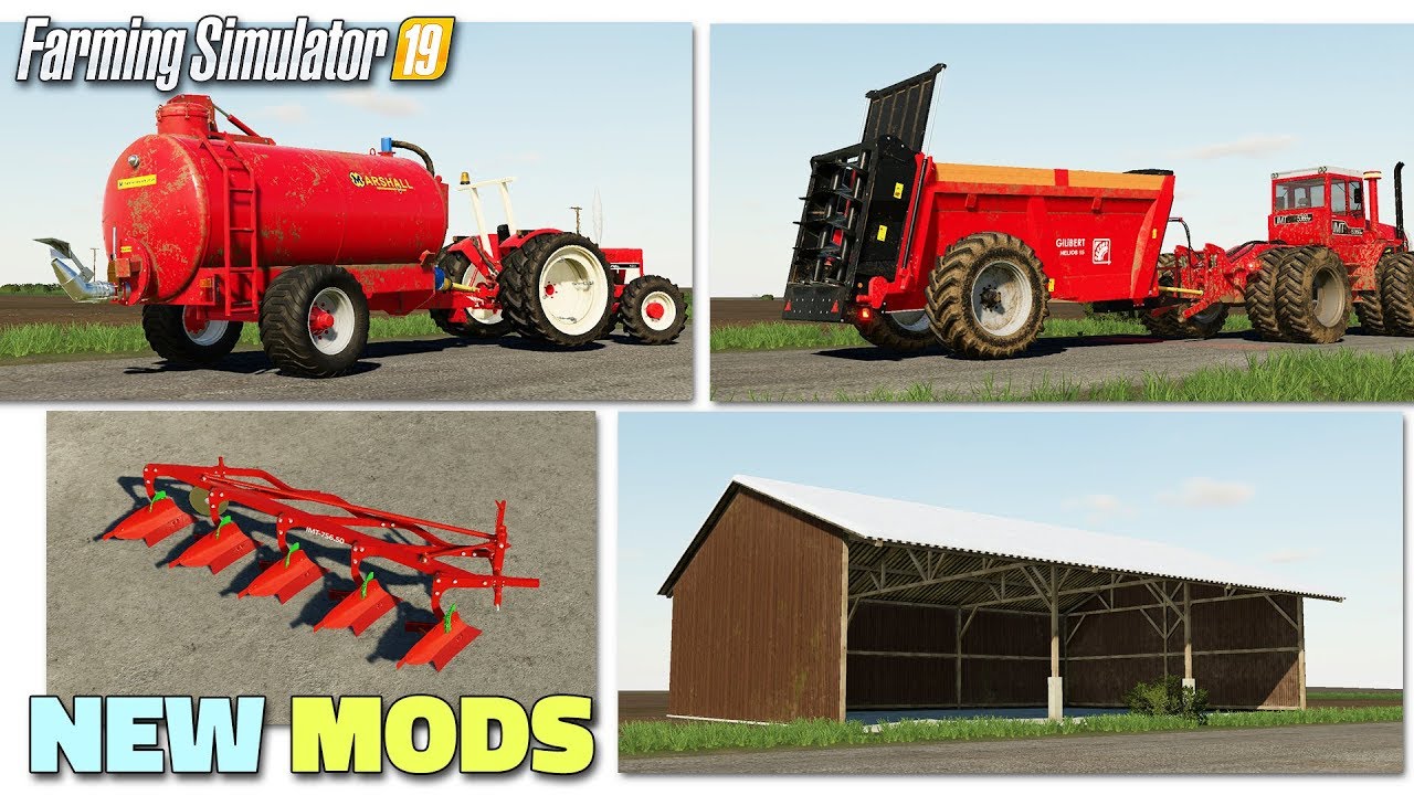 FS19 | New Mods (2020-02-20) - review - YouTube