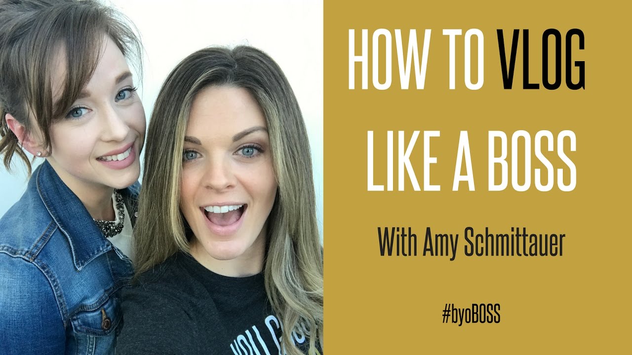 How To Vlog Like A Boss - YouTube