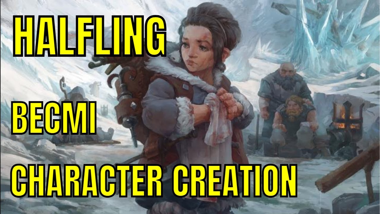 HALFLING Character Creation for Dungeons & Dragons BECMI 🔴#4k LIVE ...