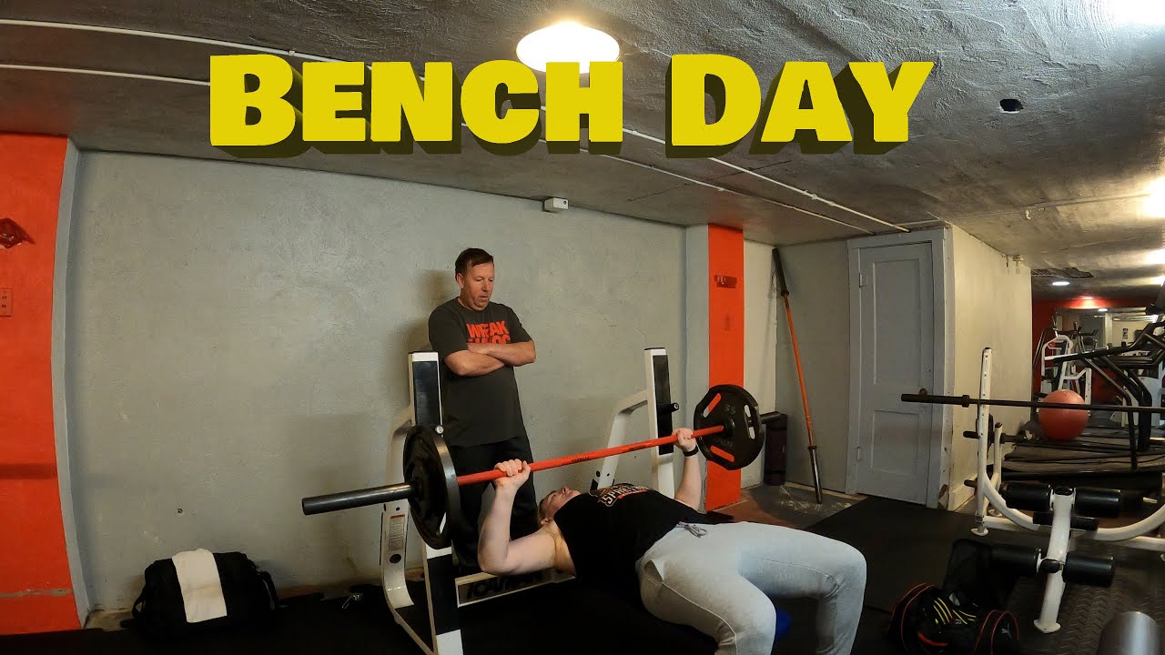 Bench Day! Week 9 With a Trainer Fat 2 Fit - YouTube