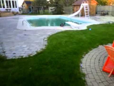 RC Car Falls in Pool - YouTube