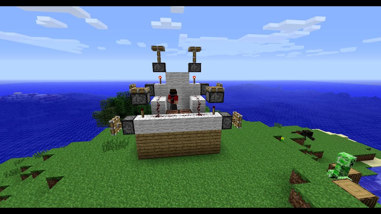minecraft dj panel - YouTube