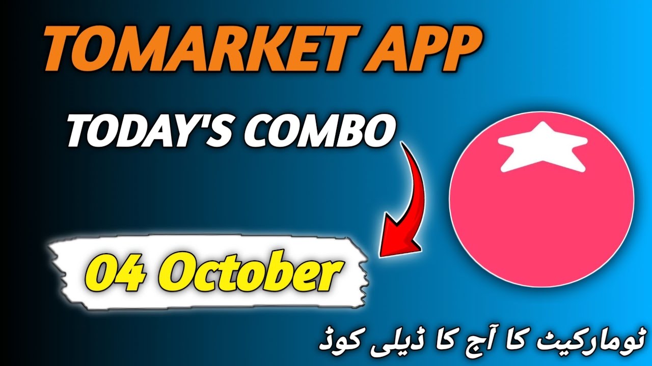 Tomarket Combo Today 4 October | Tomarket Secret Combo Today | New ...