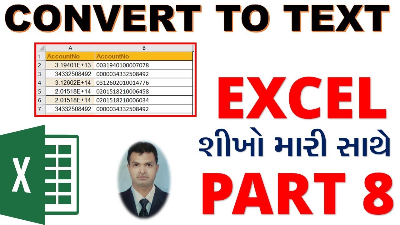 EXCEL BASICS I CONVERT NUMBER TO TEXT IN EXCEL I EXCEL GUJARATI YouTube excel-basics-i-convert-number-to-text-in-excel-i-excel-gujarati-youtube
