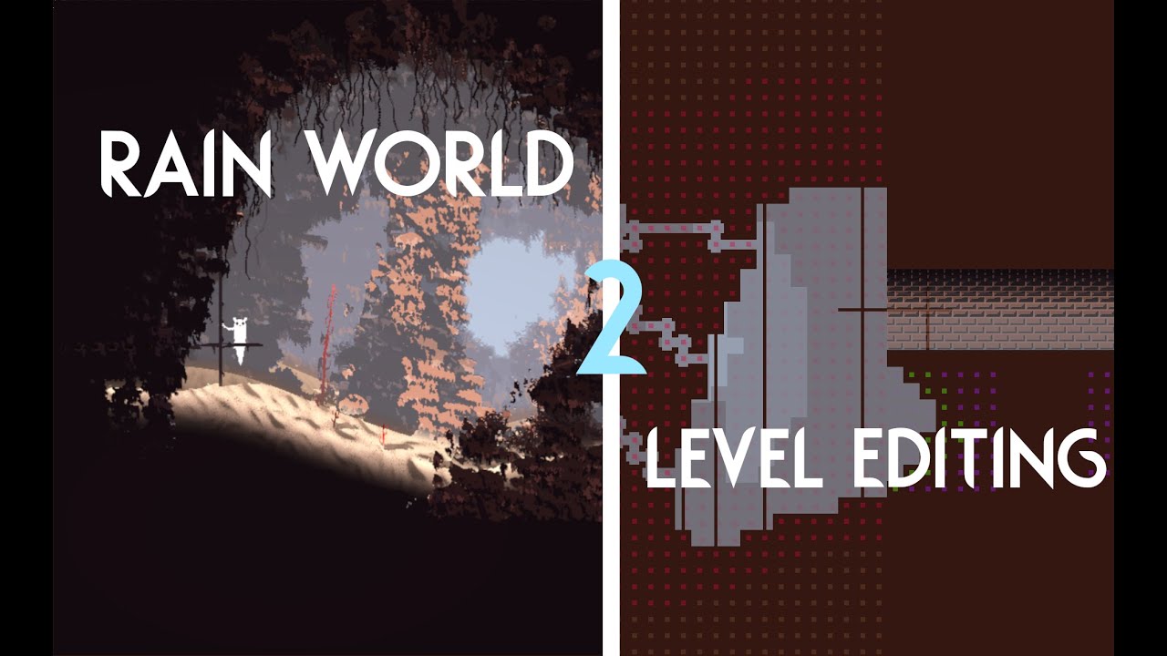 Rain World Level Editing: From building to cave - YouTube