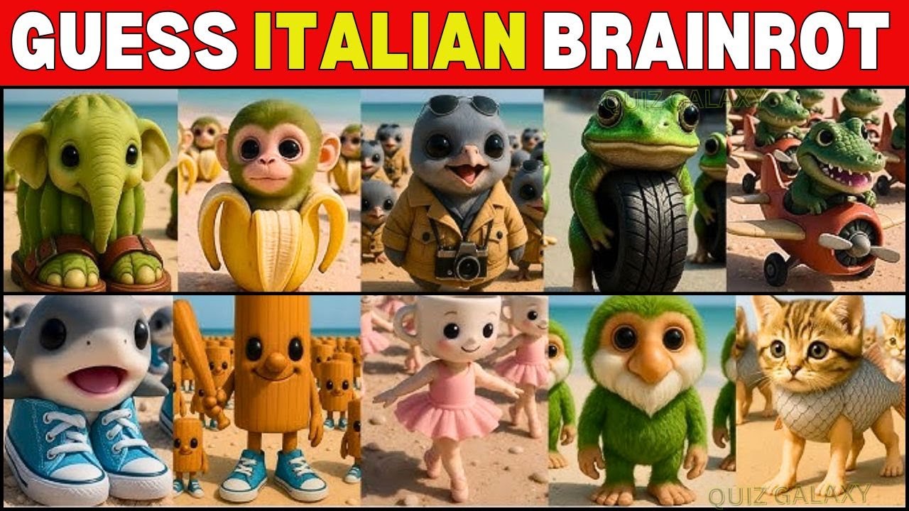 All Italian Brainrot Animals vs Baby Version |Guess ITALIAN BRAINROT ...