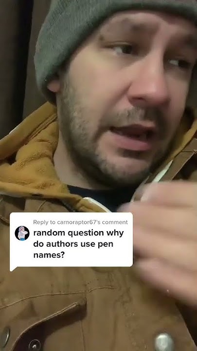 Why do authors use pen names #shorts #authortube #booktube #author # ...