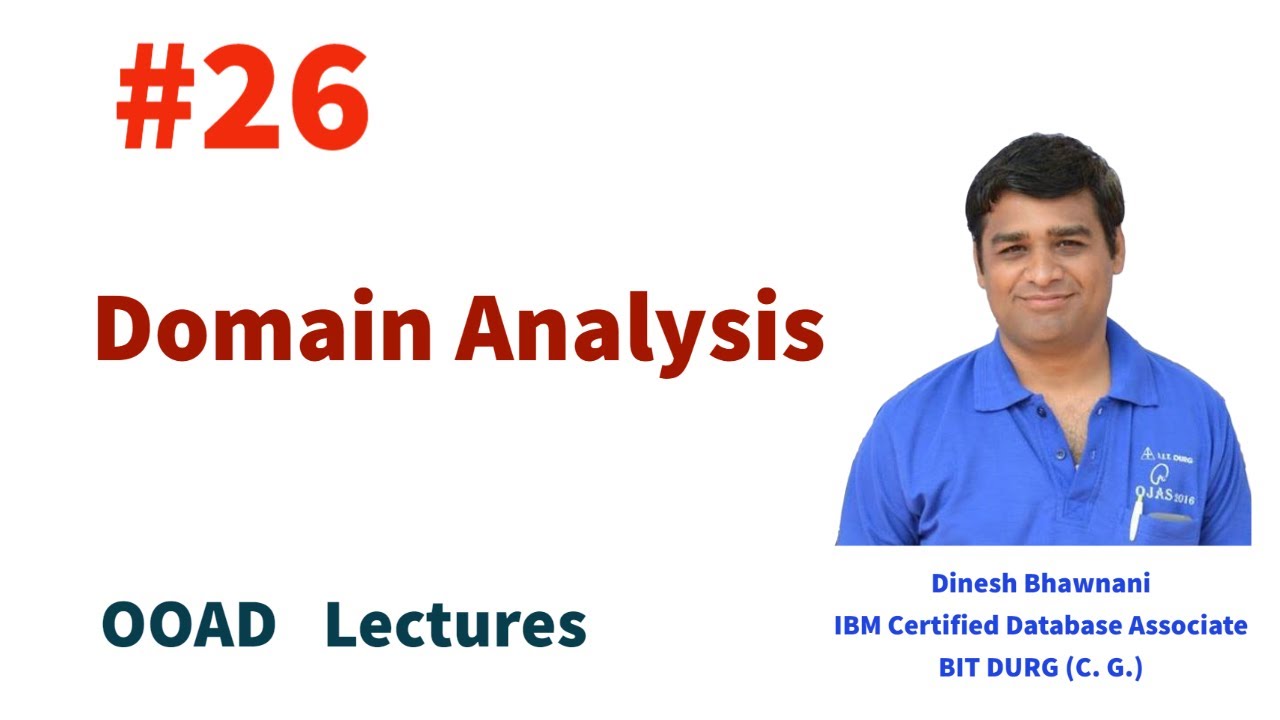 OOAD Lec 26 Domain Analysis Object Oriented Analysis And Design ooad-lec-26-domain-analysis-object-oriented-analysis-and-design