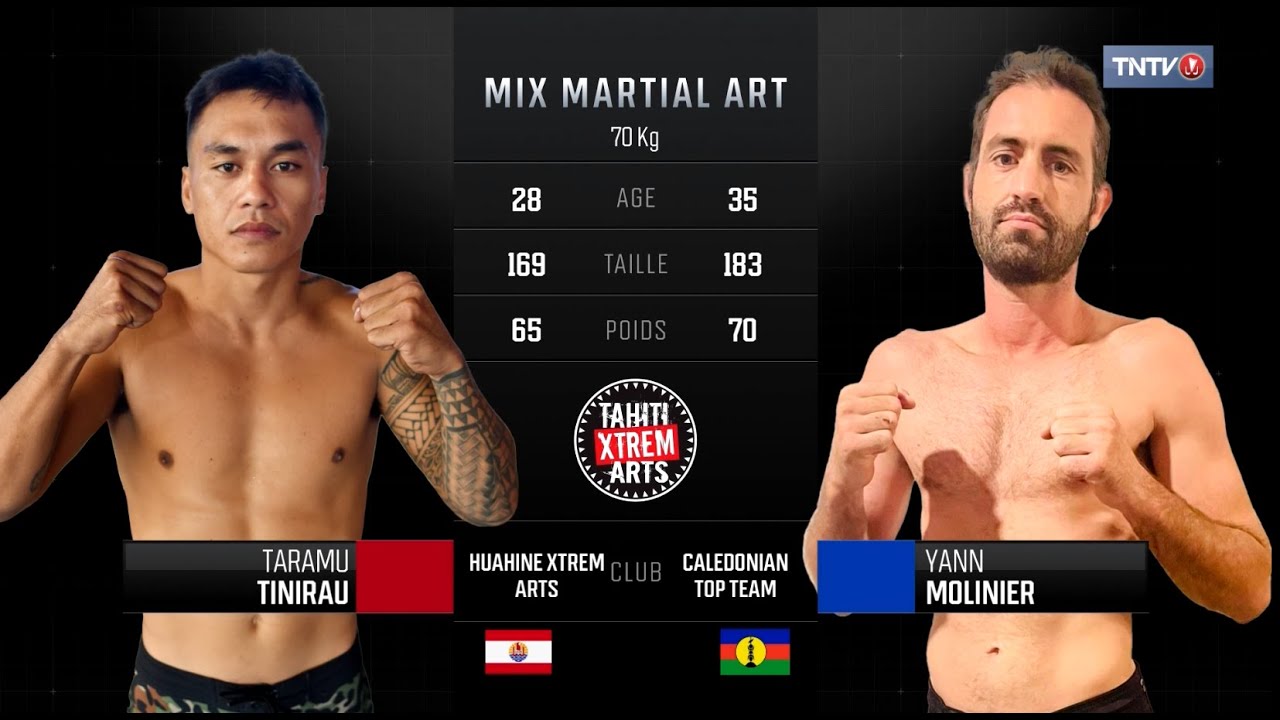 Taramu TINIRAU vs Yann MOLINIER - Tahiti Xtrem Arts 3 - YouTube