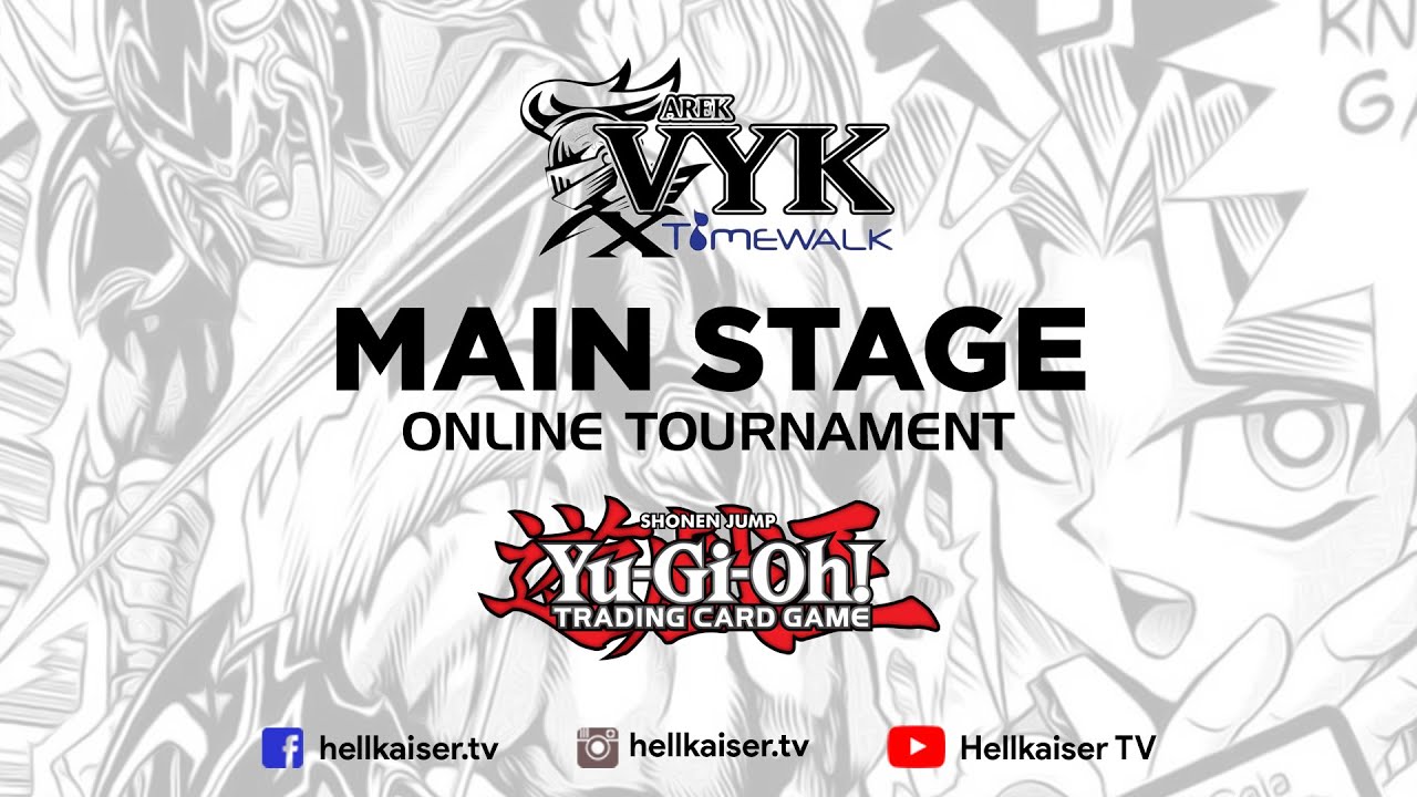 YGO! TCG - Arek VYK x Timewalk Main Stage Online Tournament - Session 1 ...