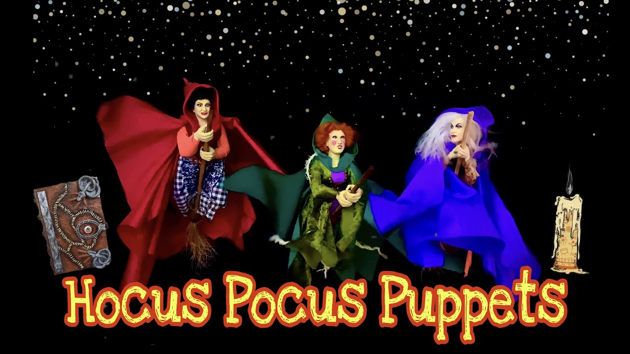 Hocus Pocus Puppets | Spell Book Prop | Hocus Pocus 2 - YouTube