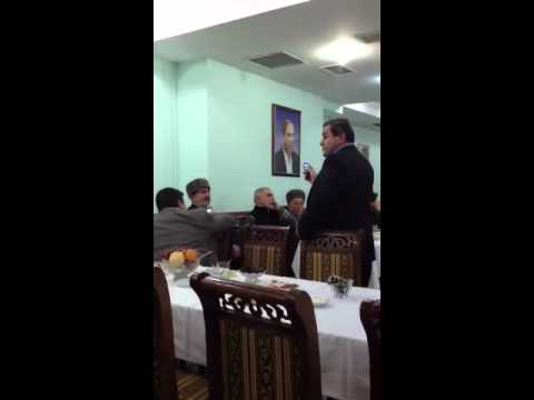 Alim Qasimov Gadir Rustamovun yas merasiminde