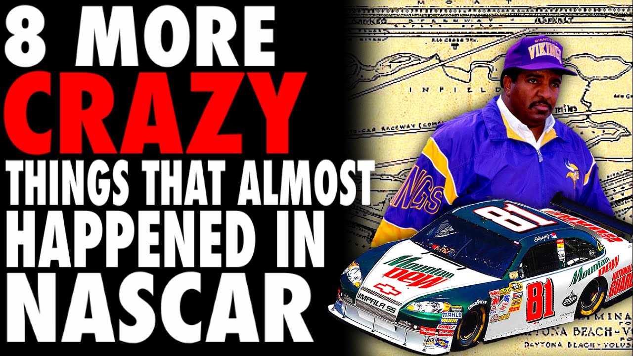 8 MORE CRAZY Things That Almost Happened In NASCAR - YouTube
