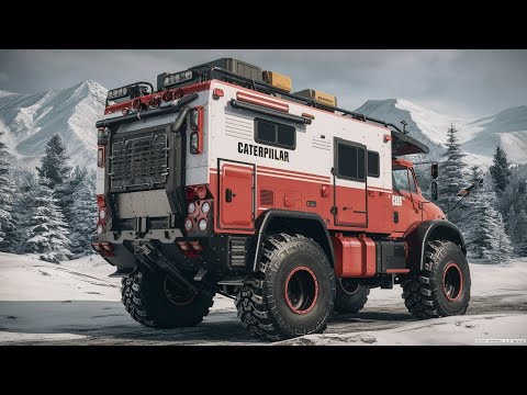2025 Caterpillar Camper Truck – The Ultimate Off-Road Adventure Machine ...
