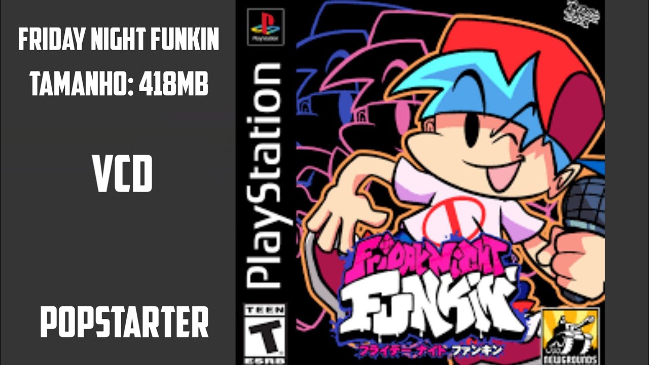 FRIDAY NIGHT FUNKIN v0.12 | PS1 VCD + ARTS | POPSTARTER | OPL - YouTube