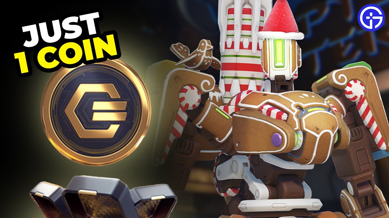 Gingerbread Bastion Skin Costs ONLY 1 Coin in Overwatch 2 | CHEAPEST ...