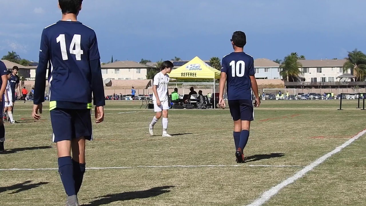 20180120 CRL GAME #10 FC GOLDEN STATE 2004 vs REBELS SOCCER CLUB B04 ...