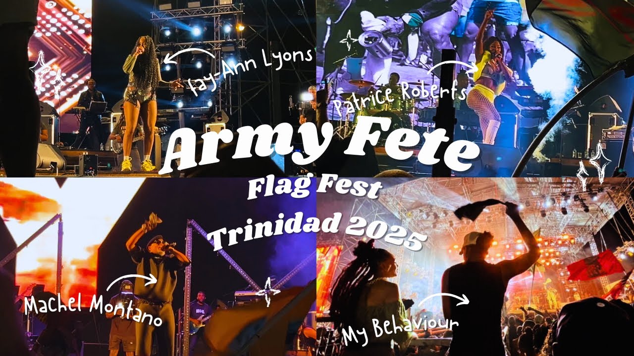 VLOG: Army Fete Flag Fest | Trinidad Carnival 2025 | Leighton Starr ...