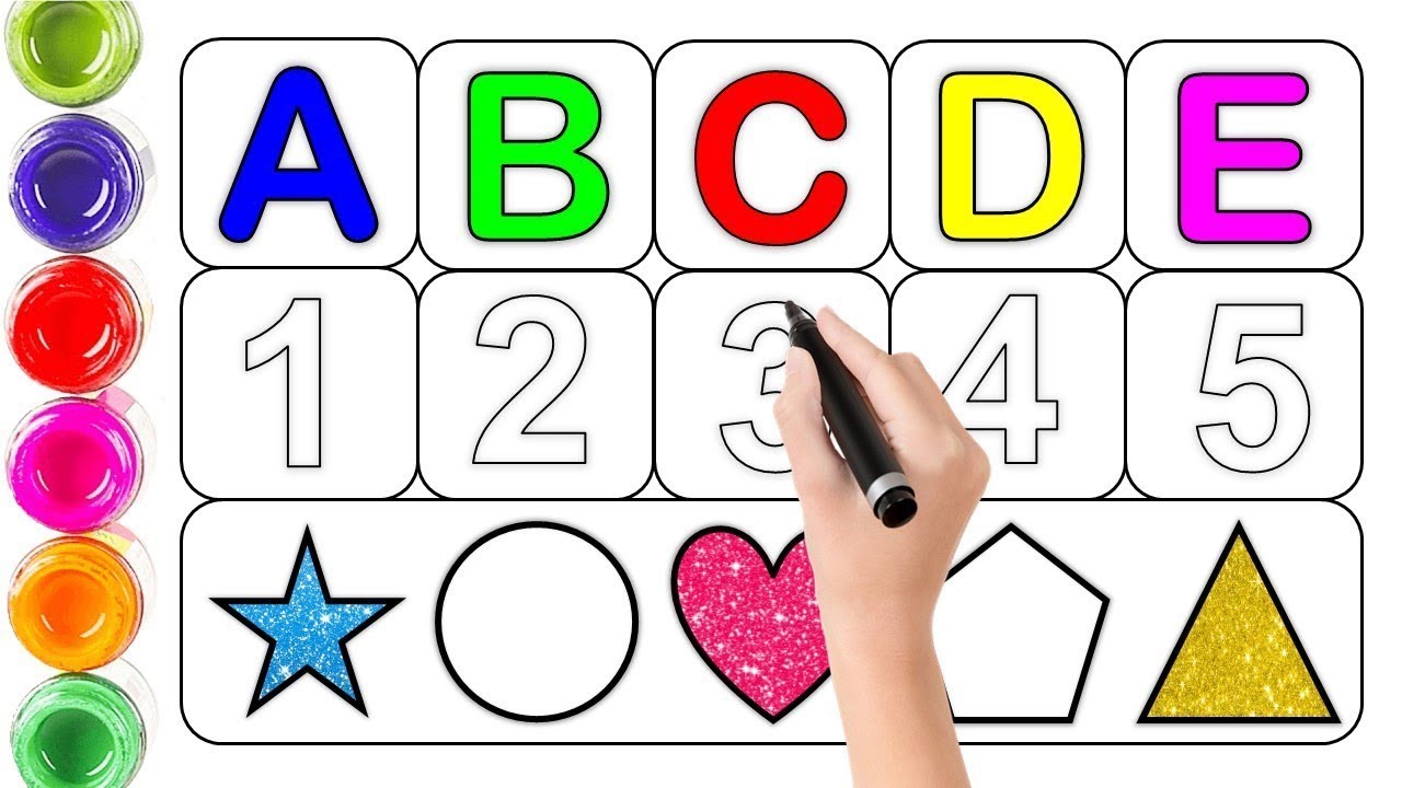 Letters For Toddlers | Alphabets For Kids | ABCD For Children | A For ...