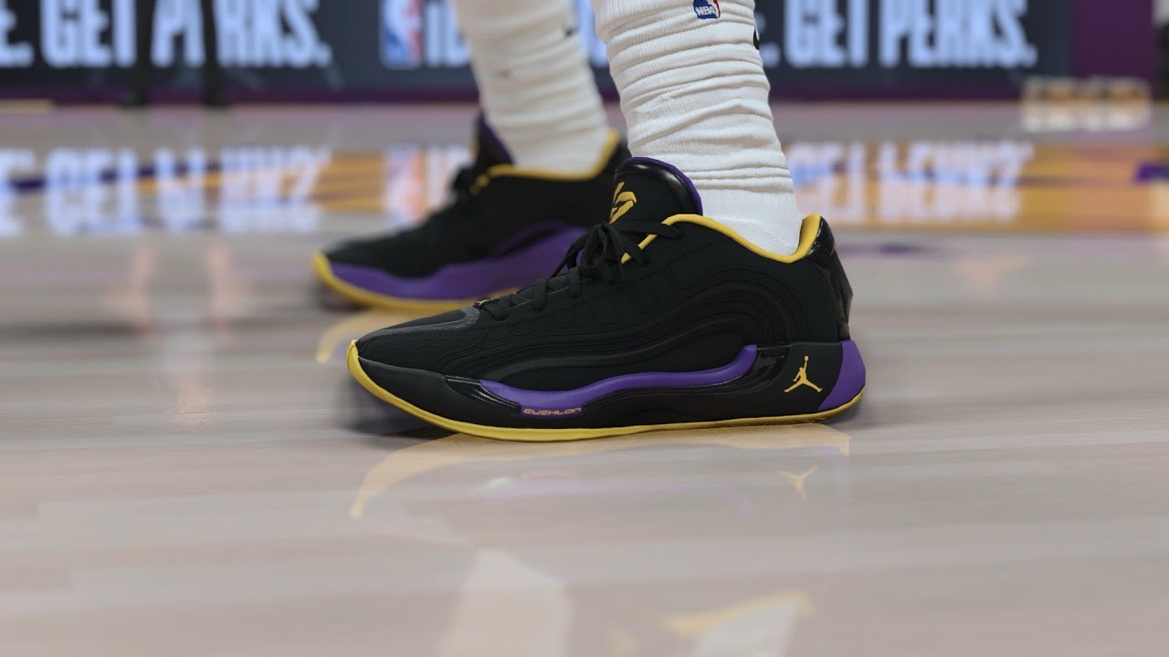 NBA 2K26 New Gen Shoe Creator Jordan Luka 4 Luka Lakers PE - YouTube