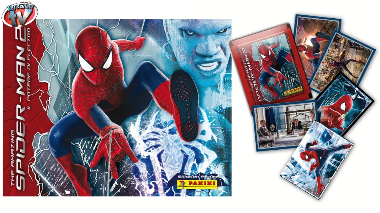Spider-Man 2 Sticker Collection Album Review & Pack Opening, Panini ...