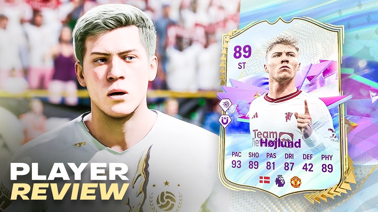 INSANE CARD! 89 FUTURE STARS HOJLUND REVIEW - YouTube