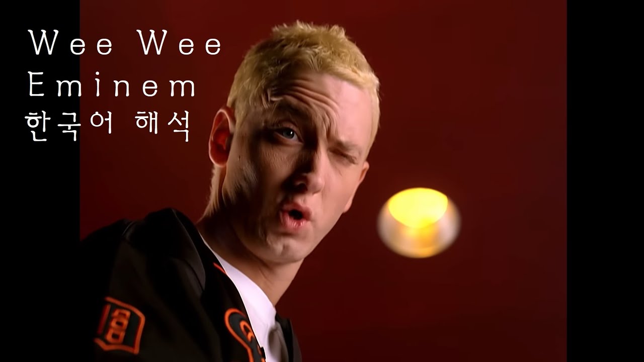 FACK의 뒤를 이을 수위 높은 곡 Eminem - Wee Wee - YouTube