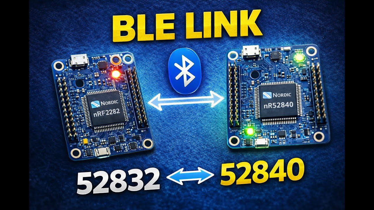 How to communicate two board Nordic Bluetooth nrf52832 and nrf52840 ...