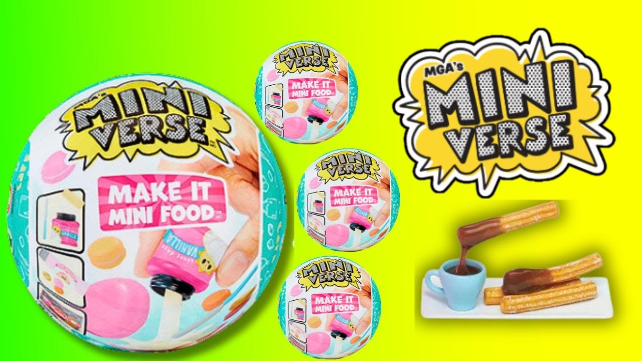Unboxing and Creating Mini Verse Serie 2 Cafe Edition - YouTube