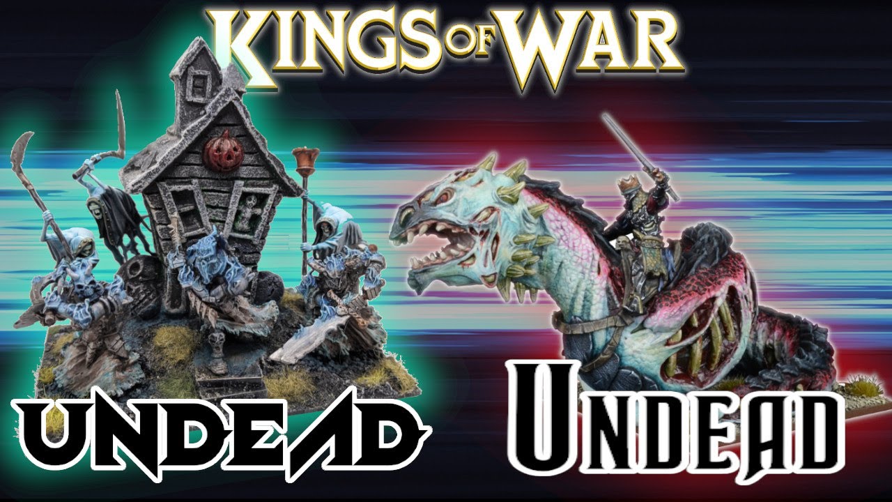 "𝕹𝖎𝖌𝖍𝖙 𝖔𝖋 𝖙𝖍𝖊 𝕷𝖎𝖛𝖎𝖓𝖌 𝕯𝖊𝖆𝖉" Kings of War Battle Report (031): Undead vs Undead 2150 pts - YouTube