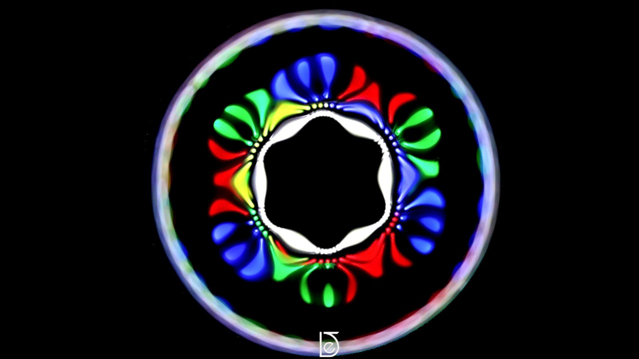 Motion Flower - Hexagon cymatic visual - YouTube