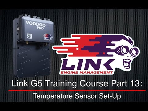 Link G5 Training Course Part 13: Temperature Sensor Set-Up | Evans Performance Academy - YouTube
