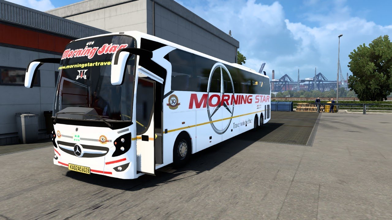 Mercedes Benz Super High deck Morning Star Livery BY King Drift # ...