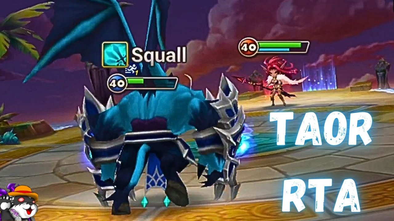 The Power Of Taor (Water Chimera) In RTA Summoners War - YouTube