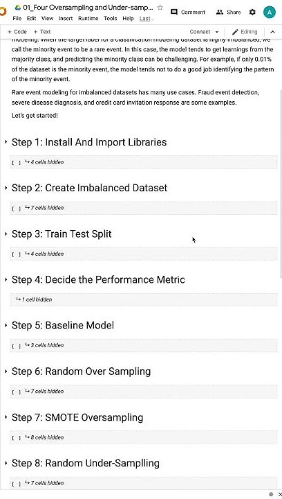 Four Oversampling And Undersampling Methods For Imbalanced Datasets Shorts Youtube