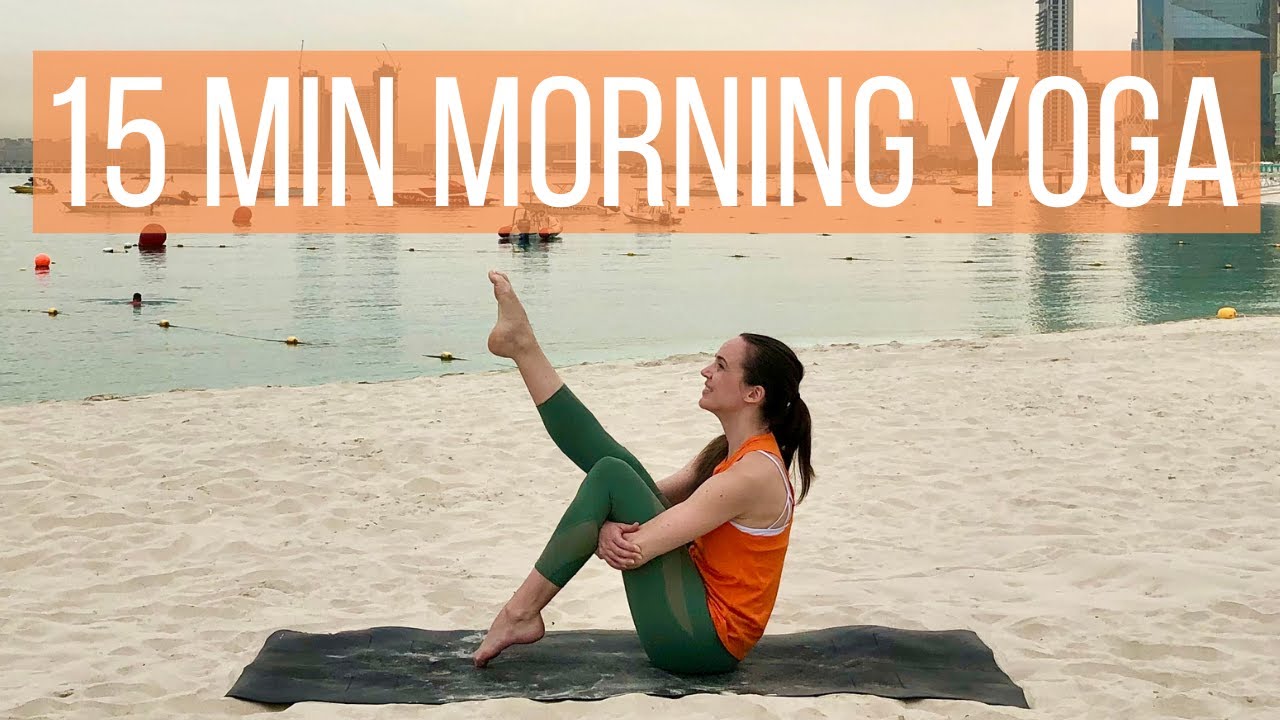 15 minute Morning Yoga Flow | Full Body Awaken & Stretch - YouTube